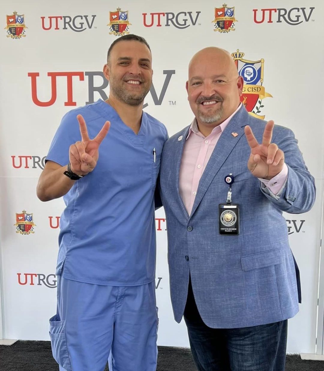 Edinburg school board trustee Dr. Luis “Louie” G. Alamia, PT, DPT, and ...